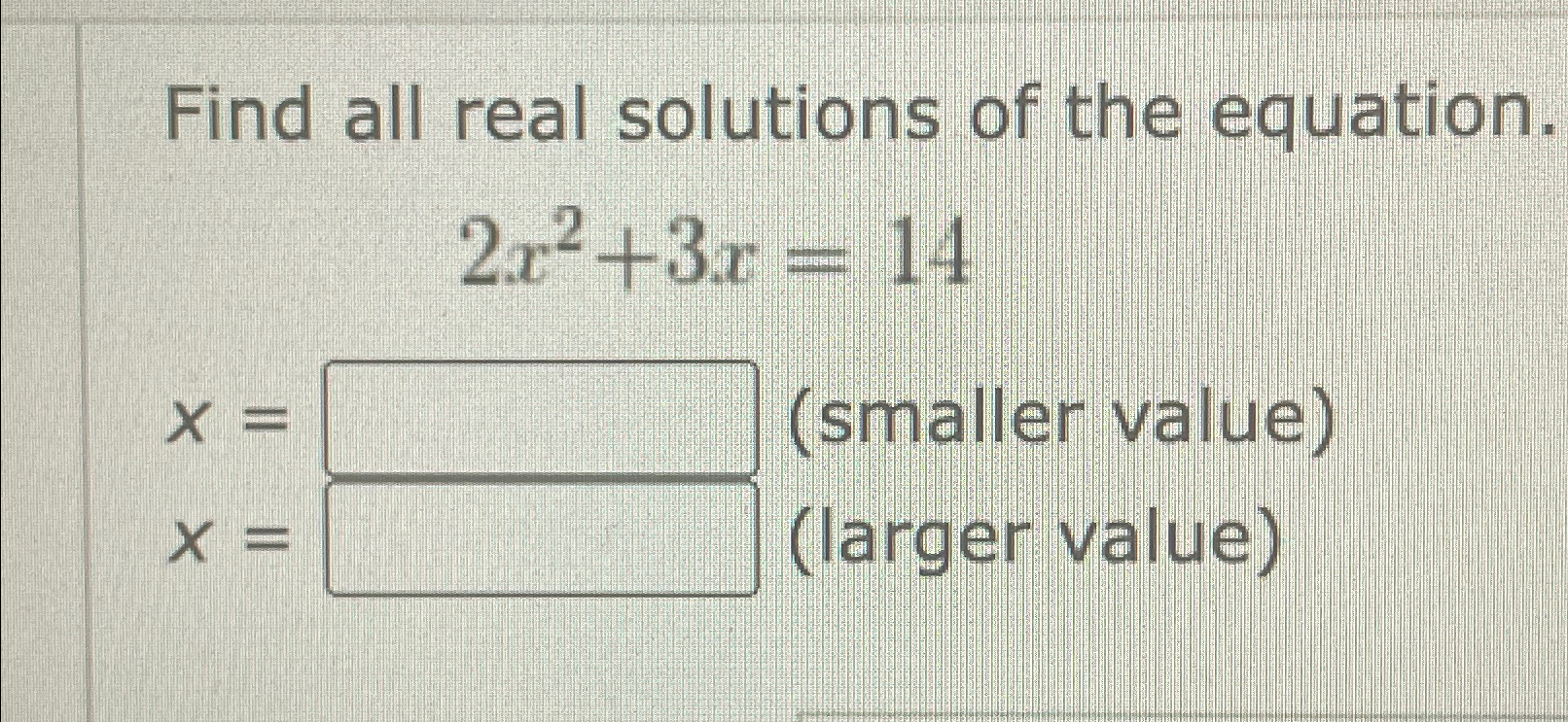Solved Find all real solutions of the | Chegg.com