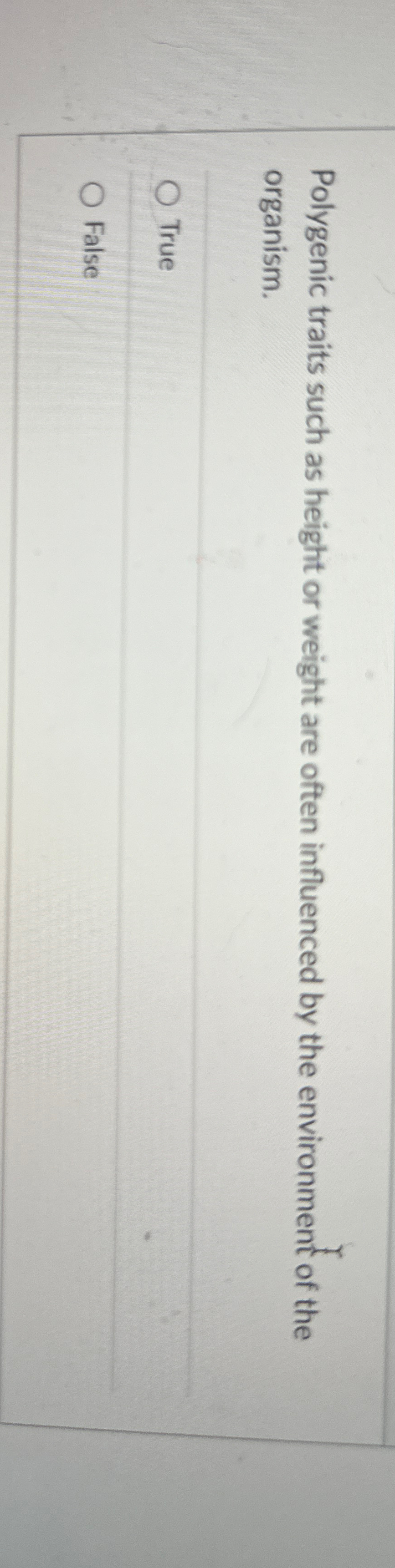 Solved Polygenic traits such as height or weight are often | Chegg.com