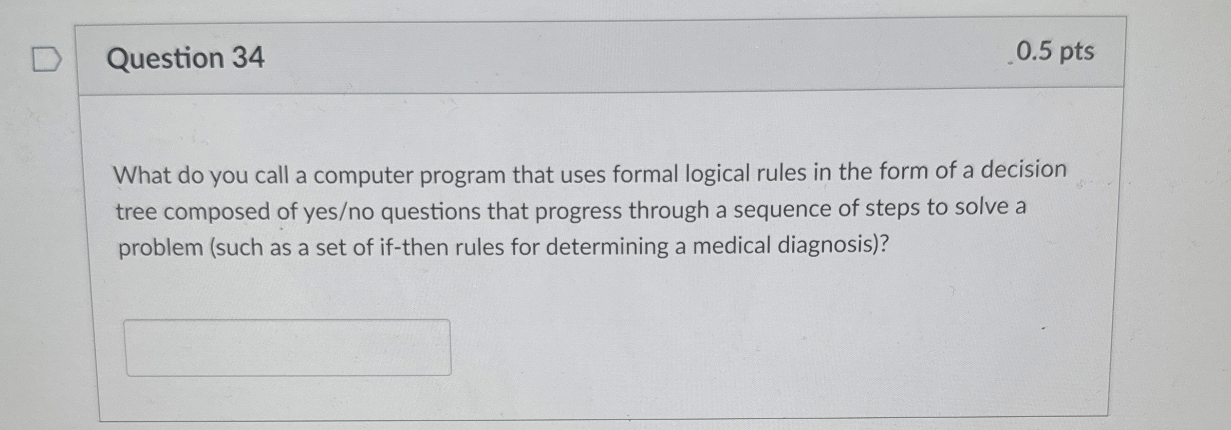 Solved Question 34What do you call a computer program that | Chegg.com