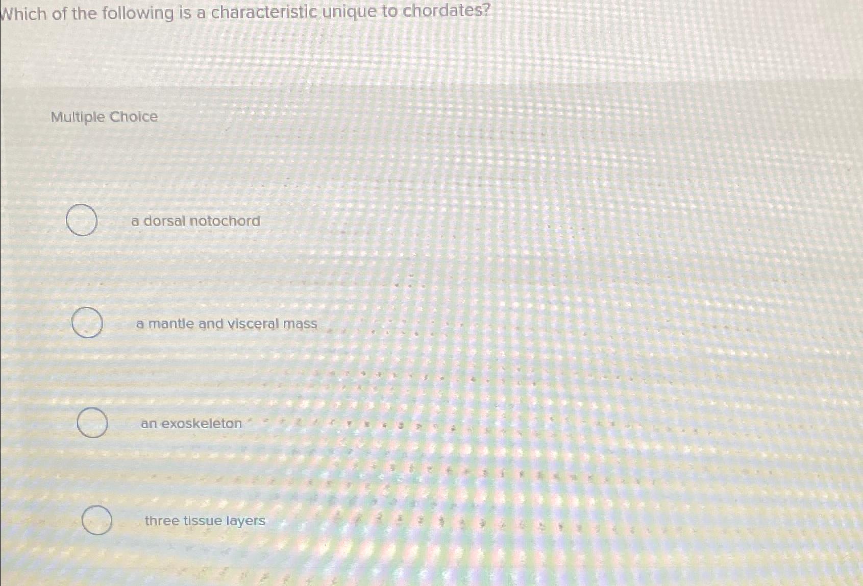 Solved Which of the following is a characteristic unique to | Chegg.com
