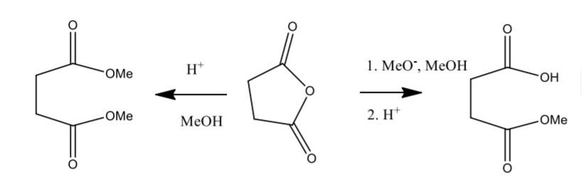 Solved It is possible to make either the mono ester or the | Chegg.com