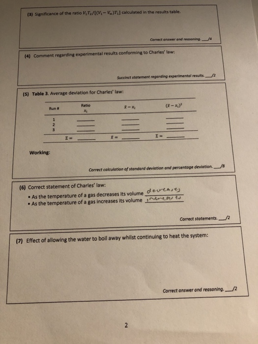 Solved Charles’ law lab According to the steps outlined in | Chegg.com