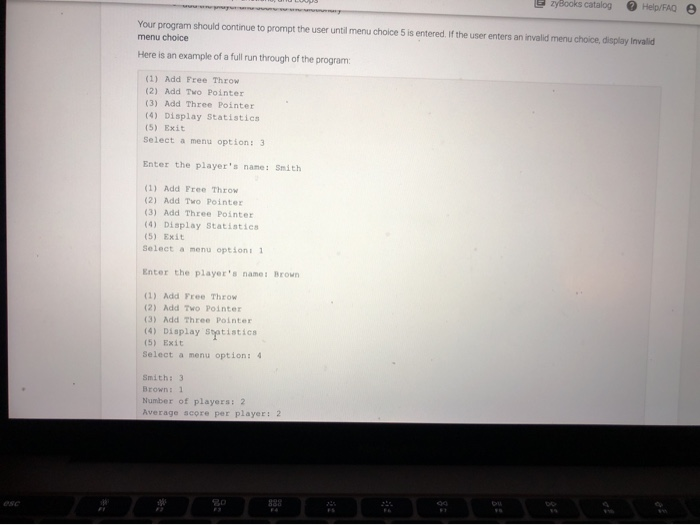 Solved 23.3 PROJECT 3: Using Dictionaries, Functions, and | Chegg.com