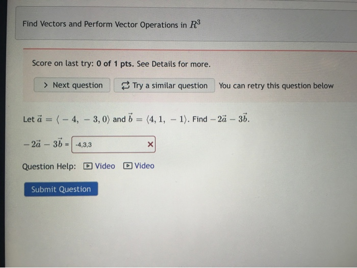 Solved Find Vectors and Perform Vector Operations in R? | Chegg.com