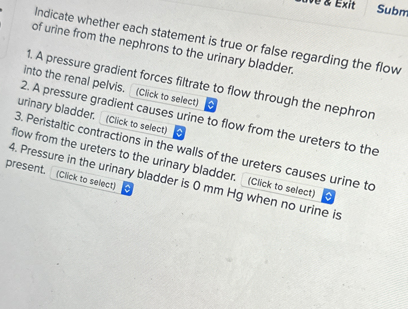 Solved Indicate whether each statement is true or false | Chegg.com