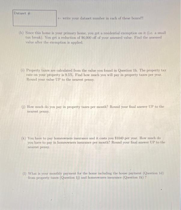 Math 105 Project 2 Fall 2021 Name Percents, Interest, | Chegg.com