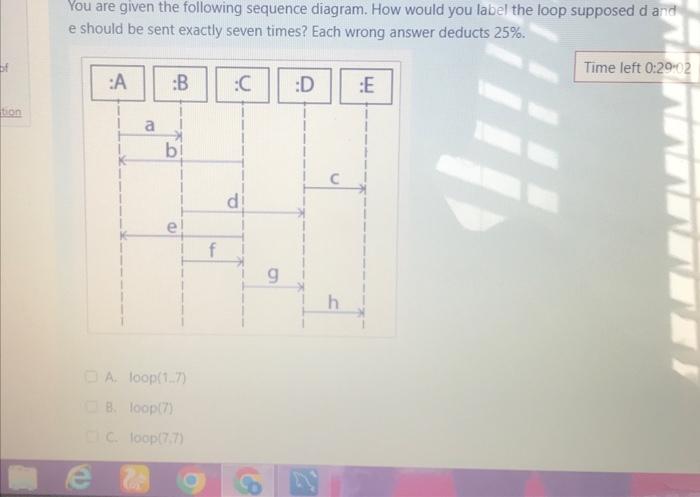 Solved of tion m You are given the following sequence | Chegg.com