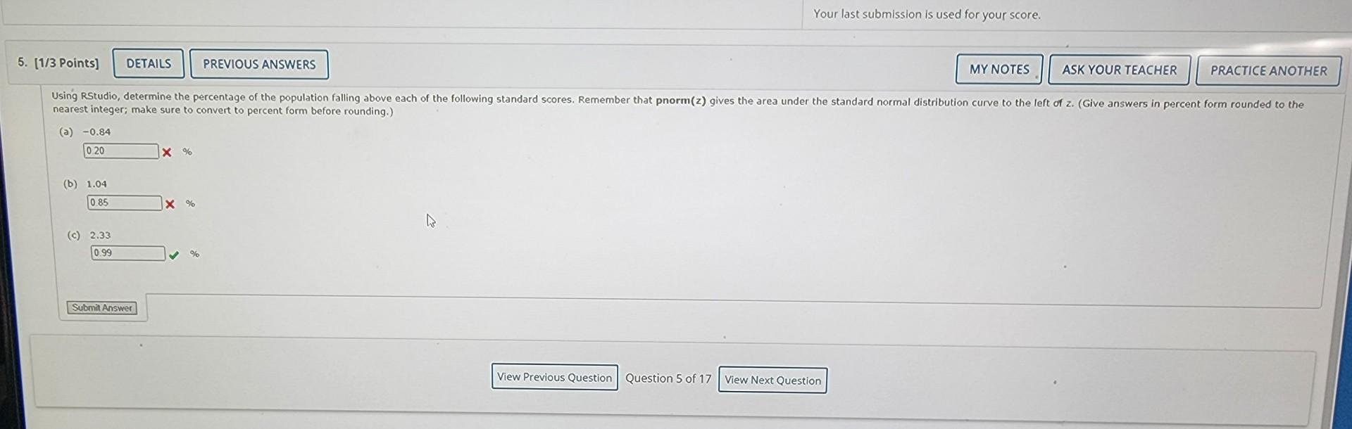 Solved nearest integer; make sure to convert to percent form | Chegg.com
