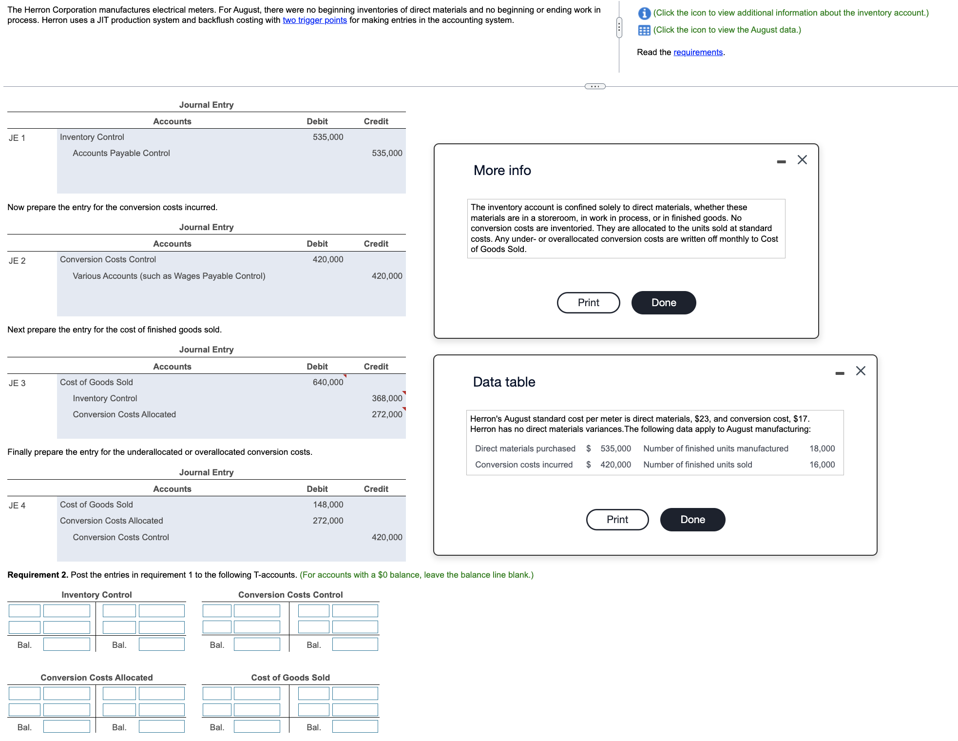 Solved Journal EntryNow prepare the entry for the conversion | Chegg.com