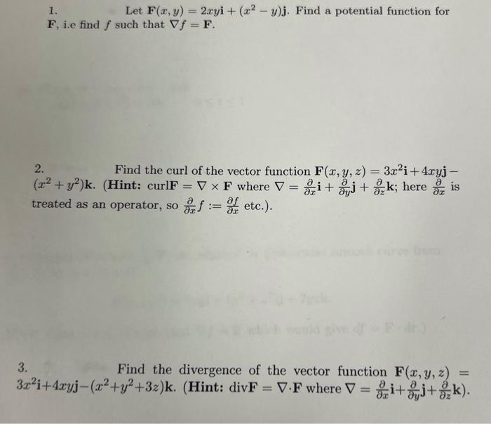 Solved PLEASE ANSWER 1, 2, AND 3 THANK YOU! | Chegg.com