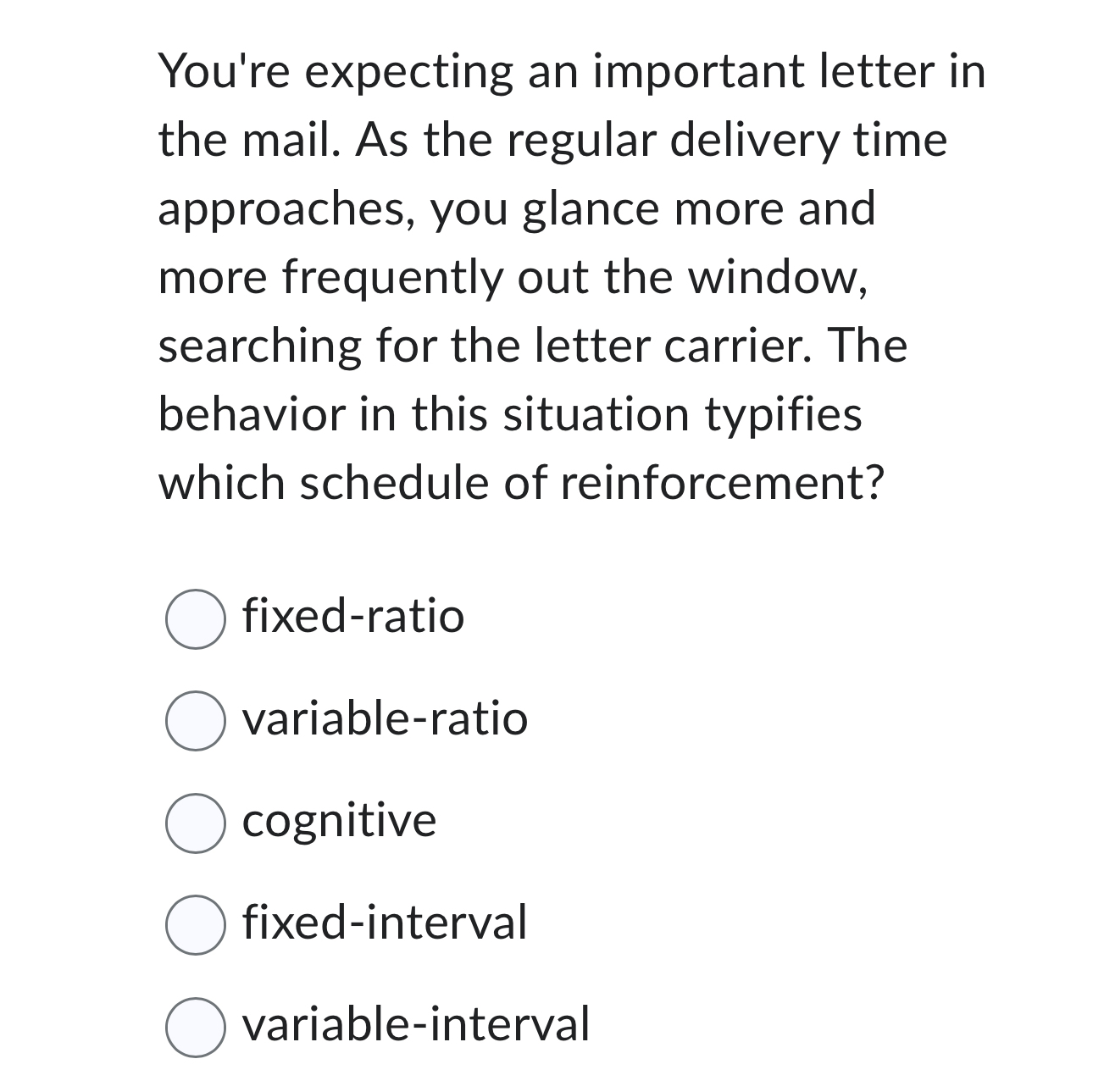 Solved You're expecting an important letter in the mail. As | Chegg.com