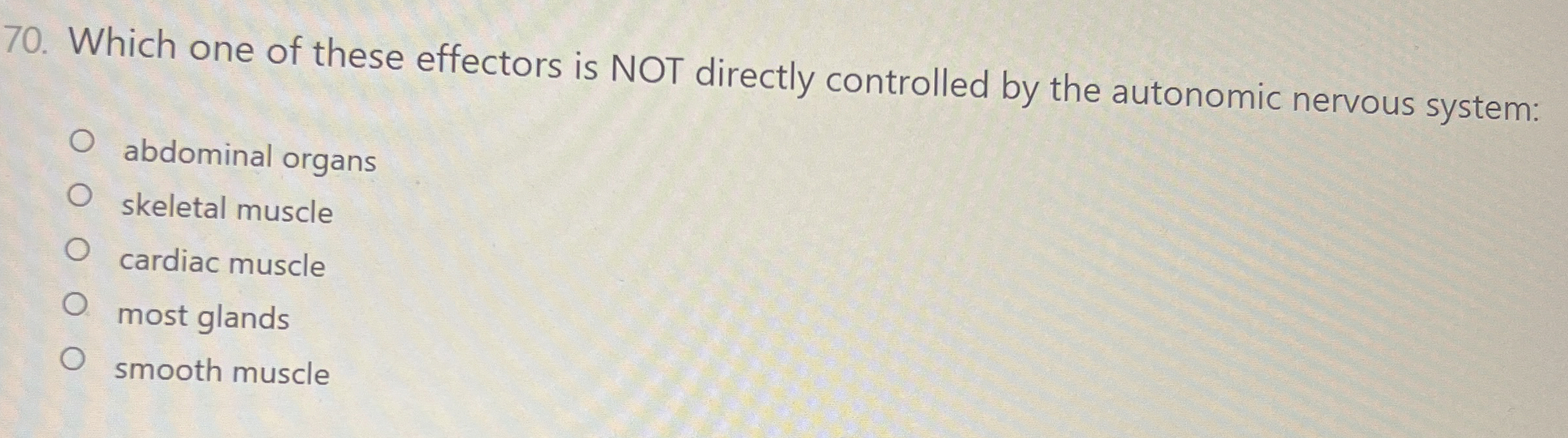 Solved Which one of these effectors is NOT directly | Chegg.com