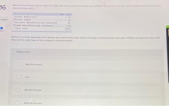 Solved Cantor Products sells a product for $90. Variable | Chegg.com