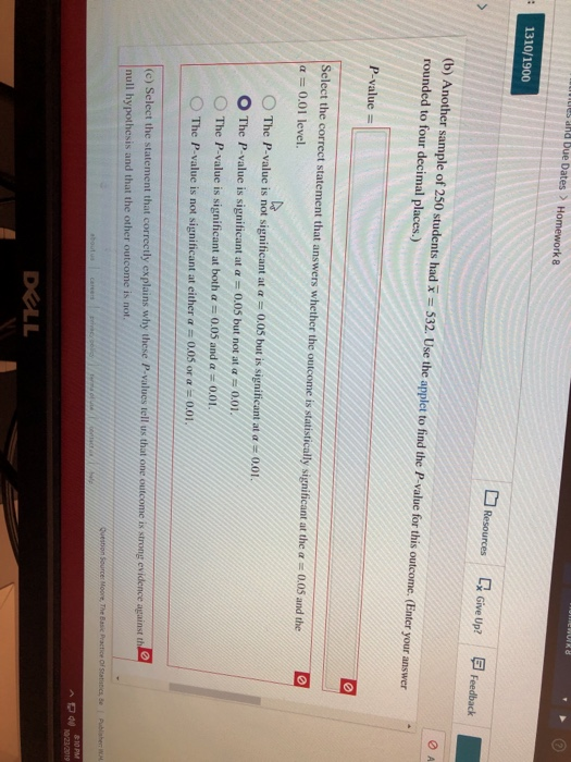 Solved 4-A019 > Activities and Due Dates > Homework | Chegg.com