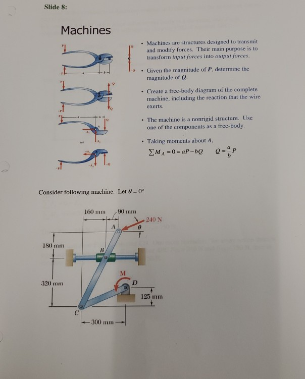 Solved Slide 8: Machines 1 • Machines are structures | Chegg.com