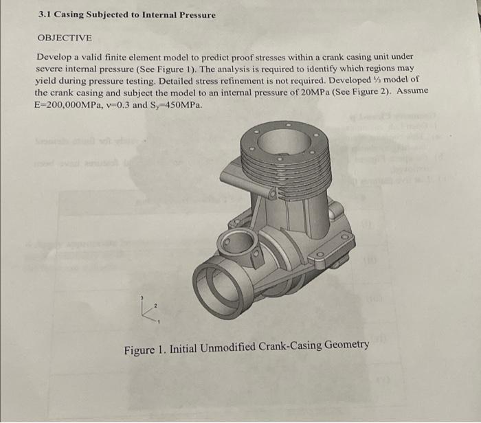 Solved 3.1 Casing Subjected to Internal Pressure OBJECTIVE | Chegg.com