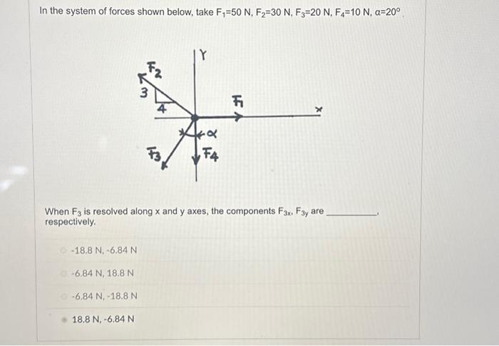 Hello, this problem involves engineering statics with | Chegg.com