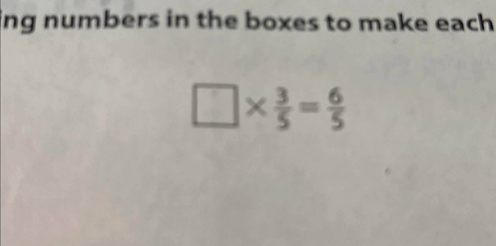 Solved ing numbers in the boxes to make each35=65 | Chegg.com