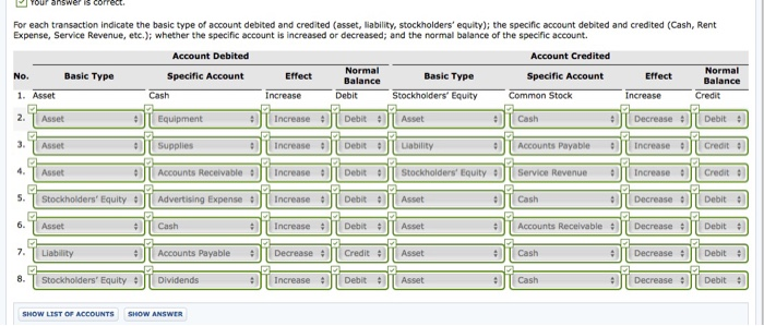 Solved Exercise 3-7 (Part Level Submission) Selected | Chegg.com