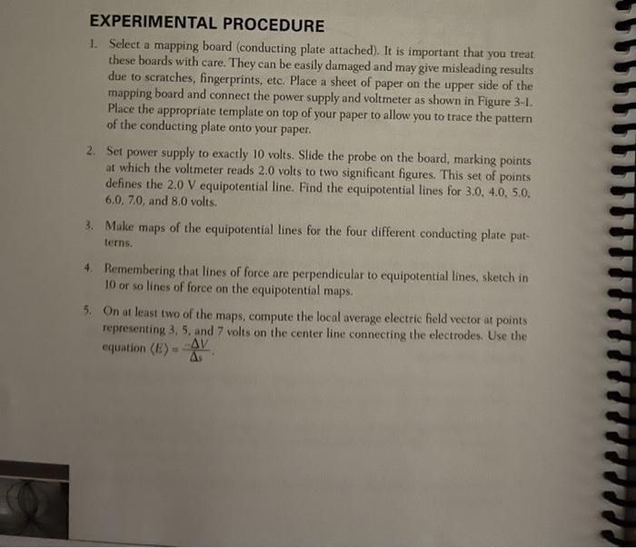 Solved EXPERIMENTAL PROCEDURE 1. Select a mapping board | Chegg.com