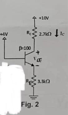 Solved Determine Ic, IB, Vce, and indicate in which region | Chegg.com
