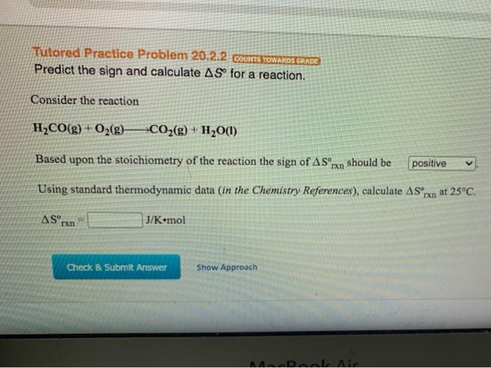 Solved Tutored Practice Problem 20.2.2 COUNES TOWARDS CRADE | Chegg.com