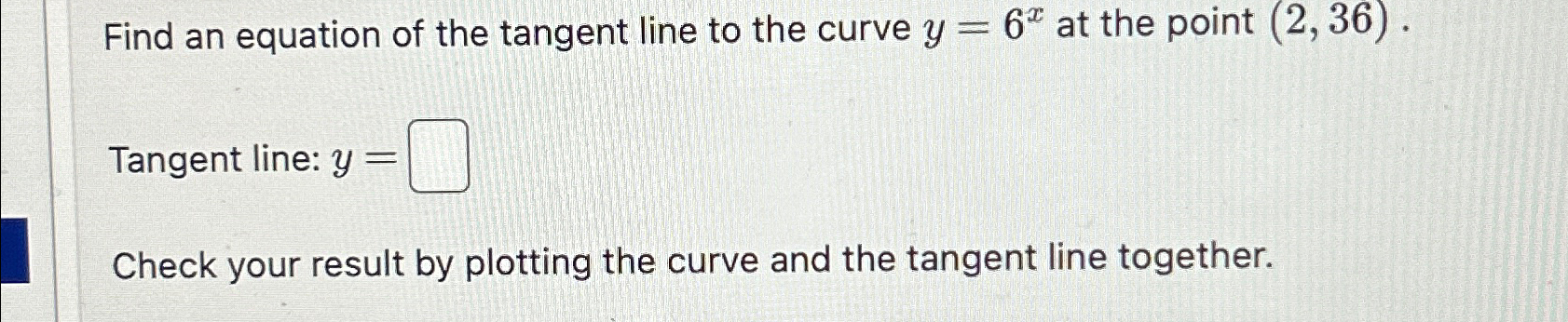 Solved Find an equation of the tangent line to the curve | Chegg.com