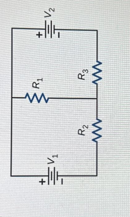 Solved Consider the circuit shown, where V1 = 1.6 V, V2 = | Chegg.com
