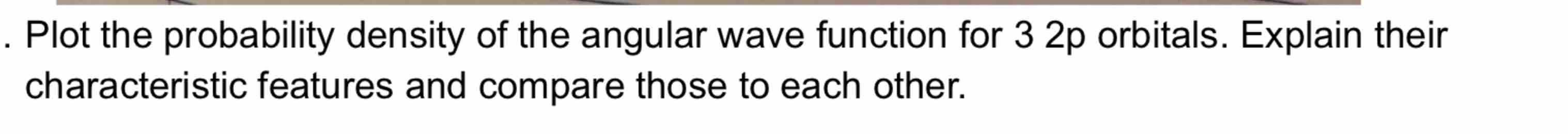 Solved Plot the probability density of the angular wave | Chegg.com