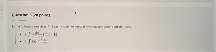 Solved In the following exercises, find each indefinite | Chegg.com
