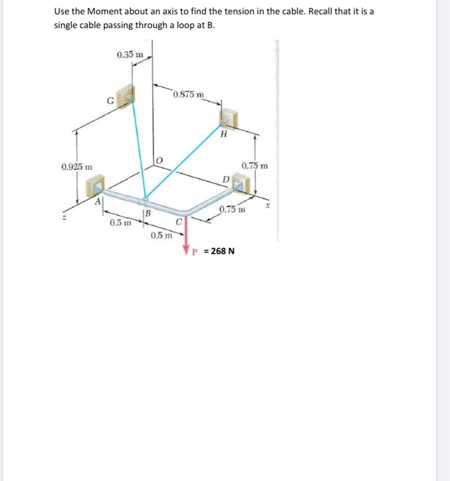 Solved statics question 1-Free body force diagram 2-force | Chegg.com