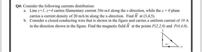 Solved 24: Consider the following currents distribution: a. | Chegg.com Solved 24: Consider the following currents distribution: a. | Chegg.com