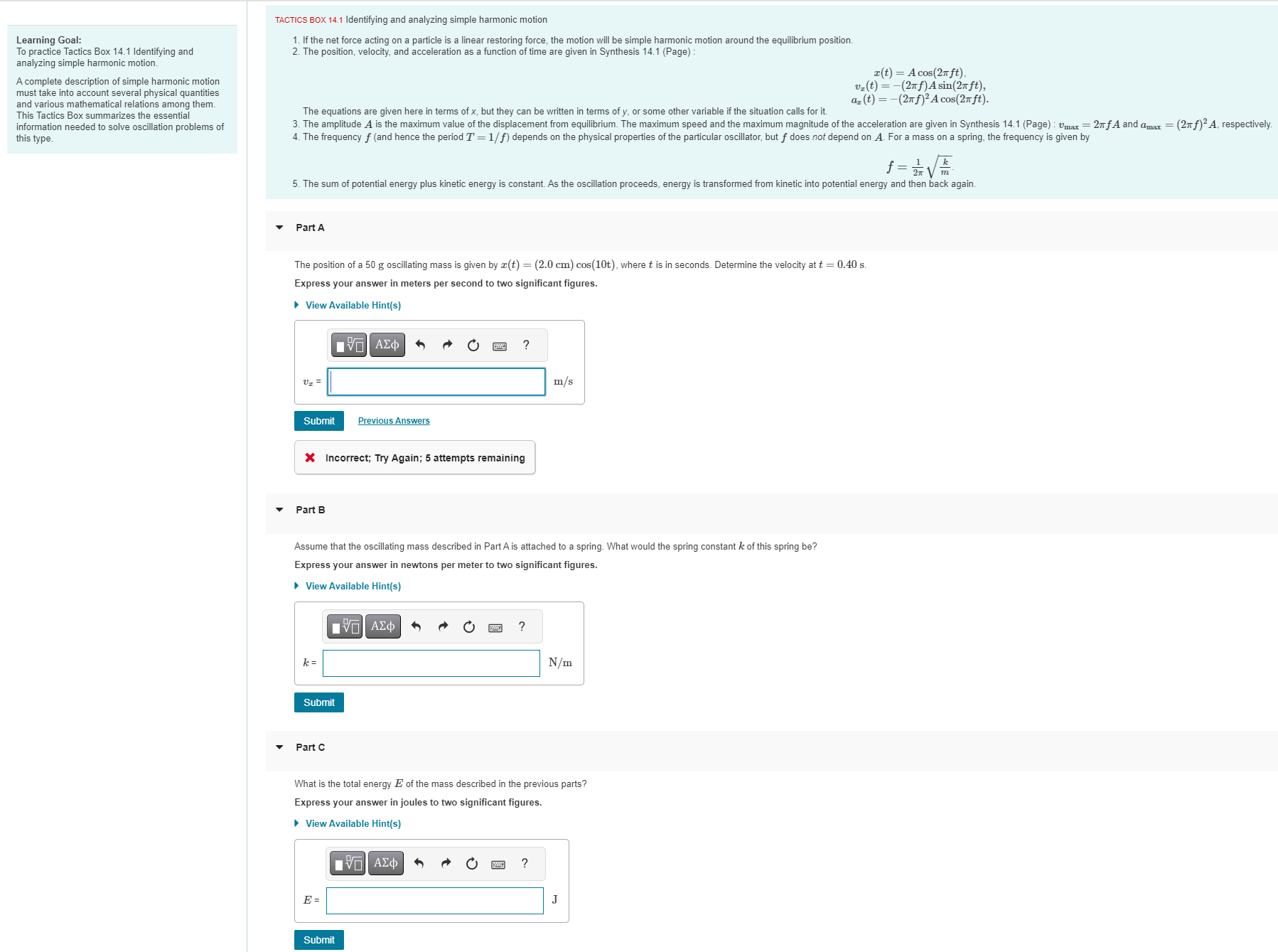 Solved TACTICS BOX 14.1 ﻿Identifying and analyzing simple | Chegg.com