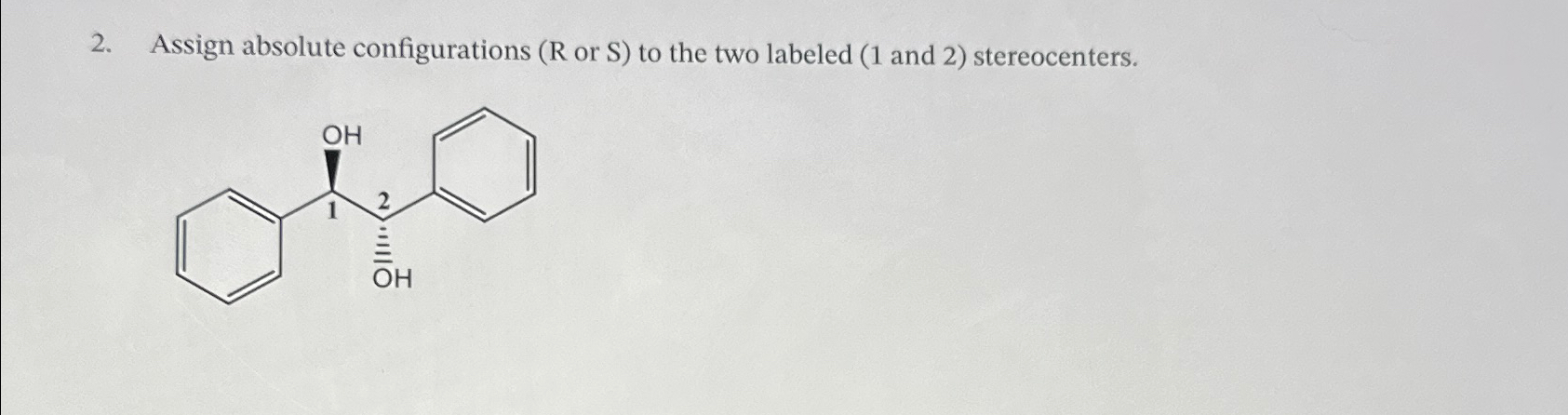 Solved Assign absolute configurations ( R ﻿or S ) ﻿to the | Chegg.com