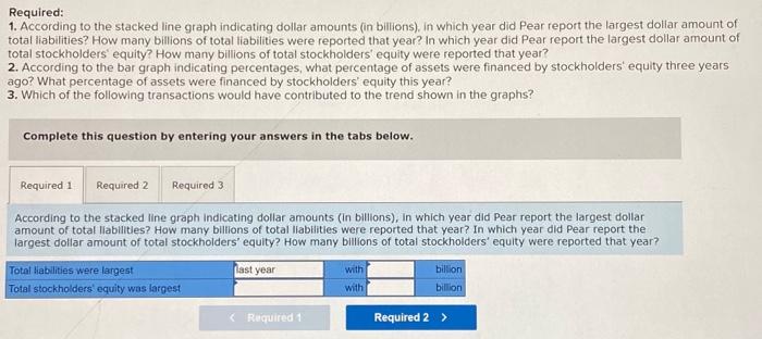 Solved Pear Corporation is a hypothetical company with | Chegg.com