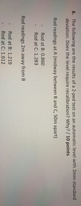 Solved 6. The following are the results of a 2-ped test on | Chegg.com