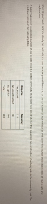 Solved Show all your work. Indicate clearly the methods you | Chegg.com