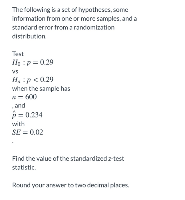 Solved The following is a set of hypotheses, some | Chegg.com