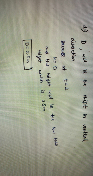 Math 112 - Project #3 Name The Bay of Fundy! The Bay | Chegg.com