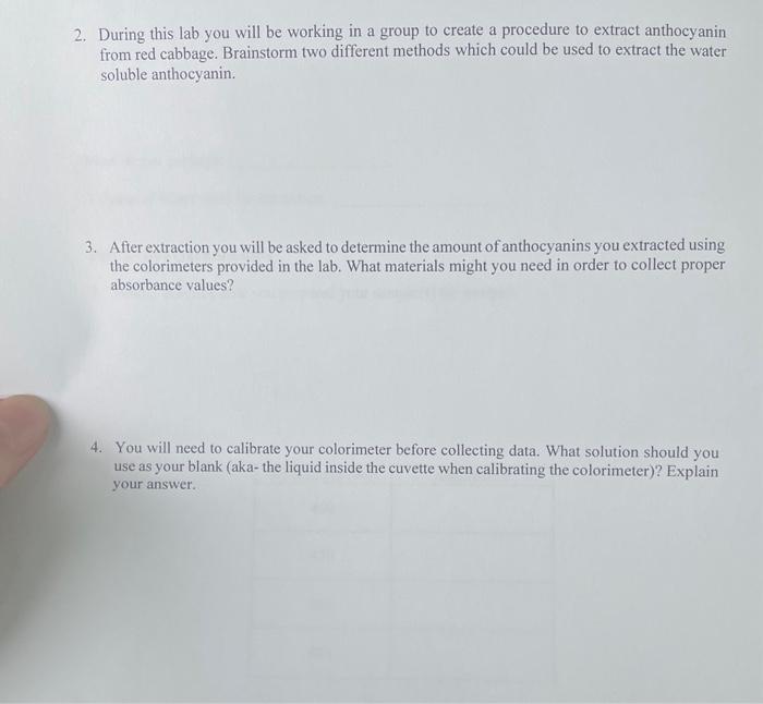 Solved During this lab you will be working in a group to | Chegg.com