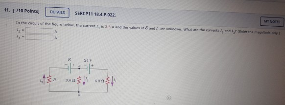 Solved 10. [-/10 Points) DETAILS SERCP11 18.4.P.020. For the | Chegg.com Solved 10. [-/10 Points) DETAILS SERCP11 18.4.P.020. For the | Chegg.com