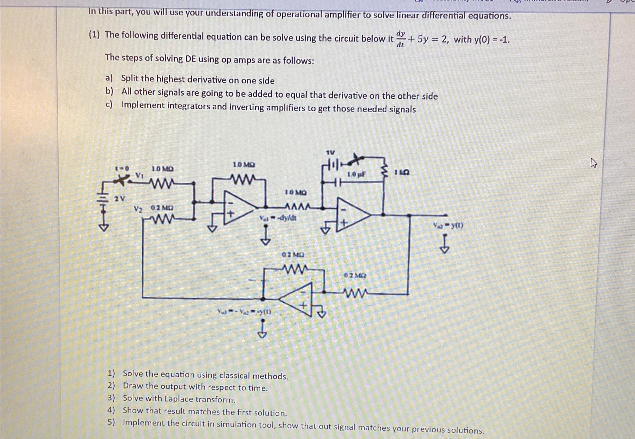 Solved In this part, you will use your understanding of | Chegg.com