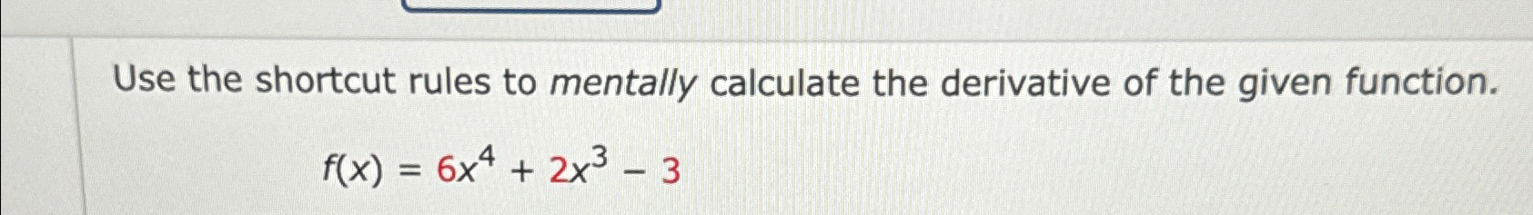 Solved Use the shortcut rules to mentally calculate the | Chegg.com