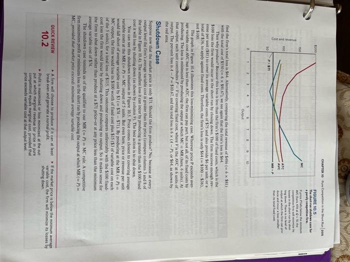 Solved Using the TR/TC approach determine what happens to | Chegg.com