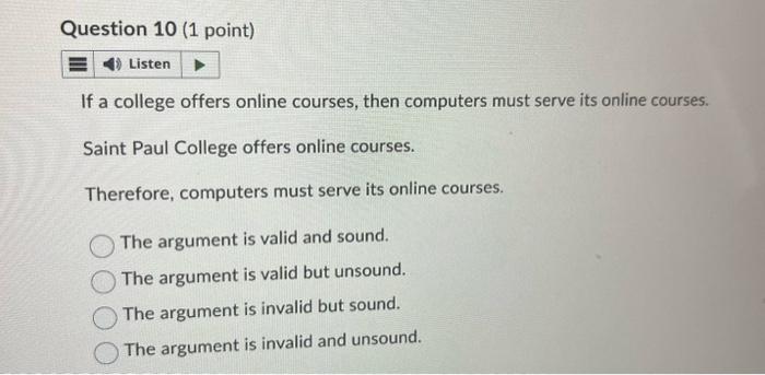 Solved Arguments with false premises are always unsound | Chegg.com