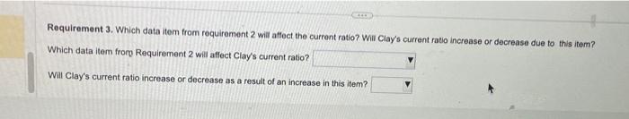 Solved The accounting records of Clay's Appliances included | Chegg.com