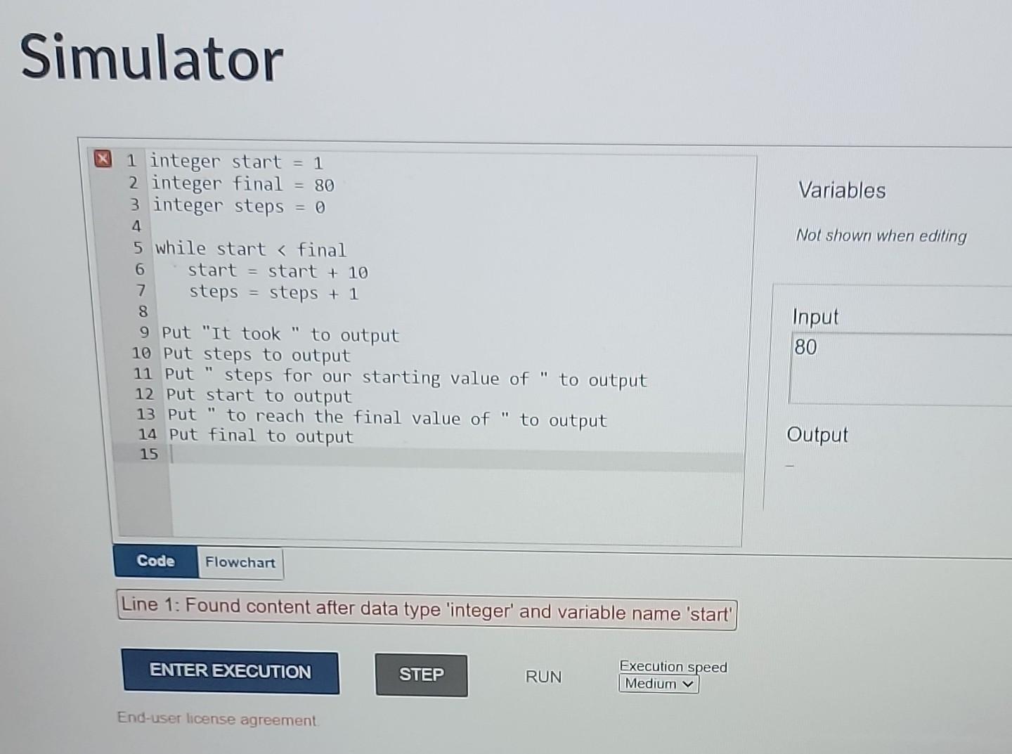 Solved My I don't know why I am getting this error I am | Chegg.com