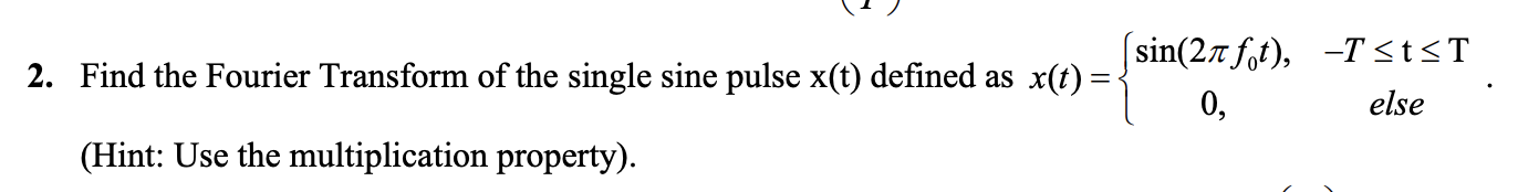 Solved Why Fourier series doesn't apply to the function | Chegg.com