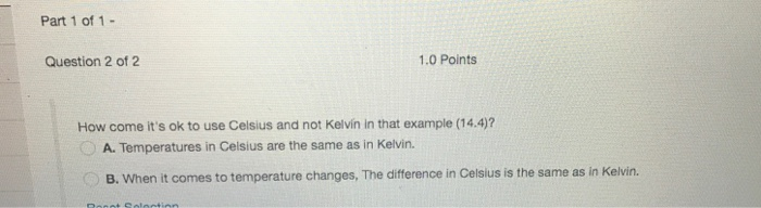 Solved art 1 of 1 - Question 1 of 2 1.0 Points Go through | Chegg.com