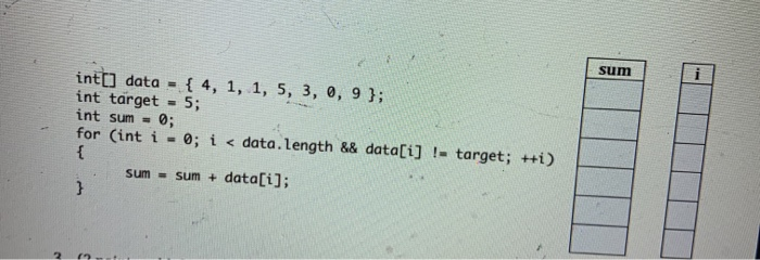 Solved 2. (24 points; 4 points per column) Trace the | Chegg.com